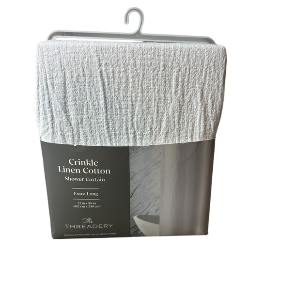 The Threadery- Bed Bath & Beyond | Bath | The Threadery Crinkle Linen ...